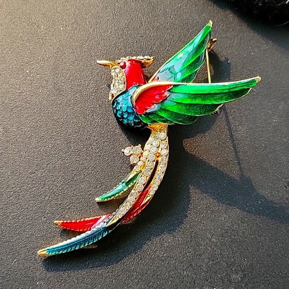 D'Orlan | Jewelry | Vintage Dorlan Bird Brooch Pin | Poshmark
